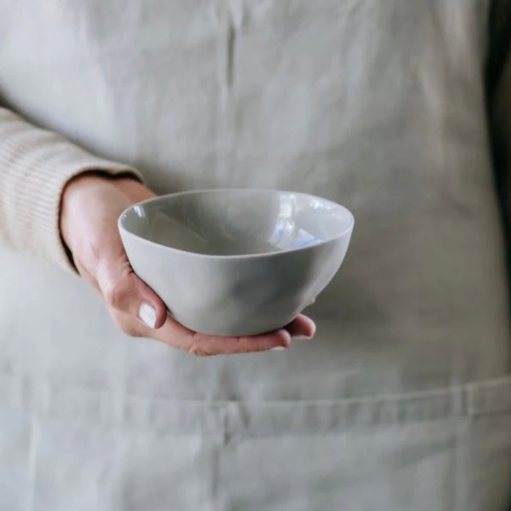 Small Bowl - Flax Grey – The Kitchen Bench Cooma