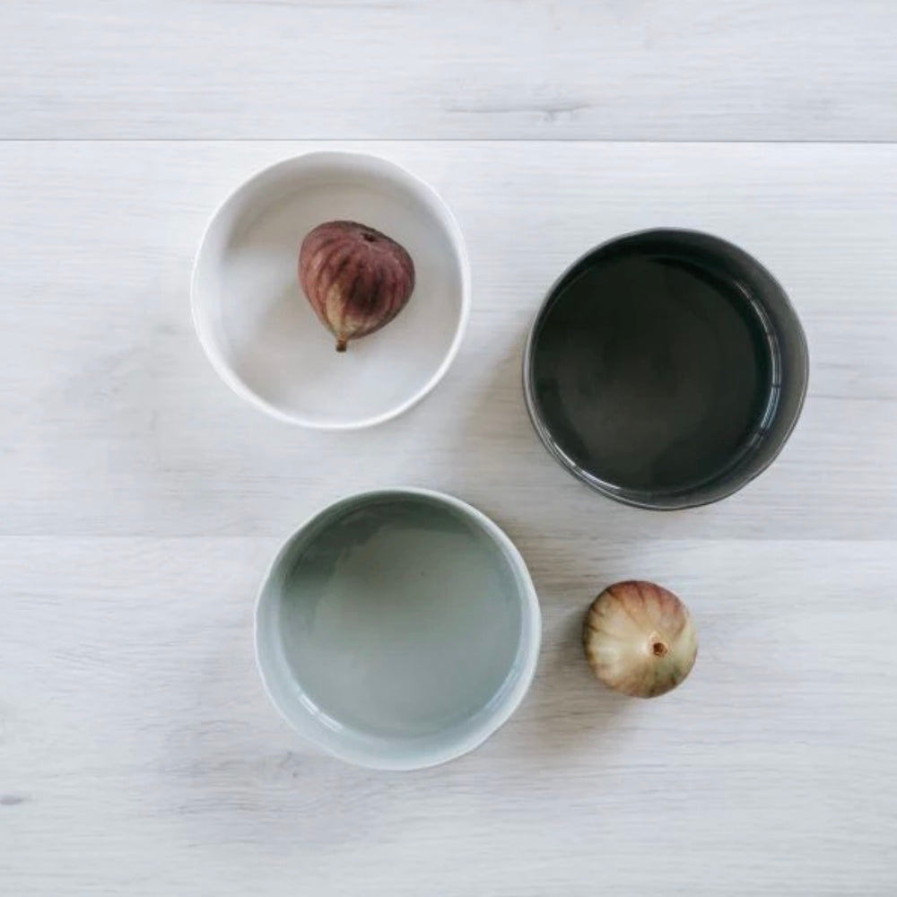 Vue Bowl - Flax Charcoal – The Kitchen Bench Cooma