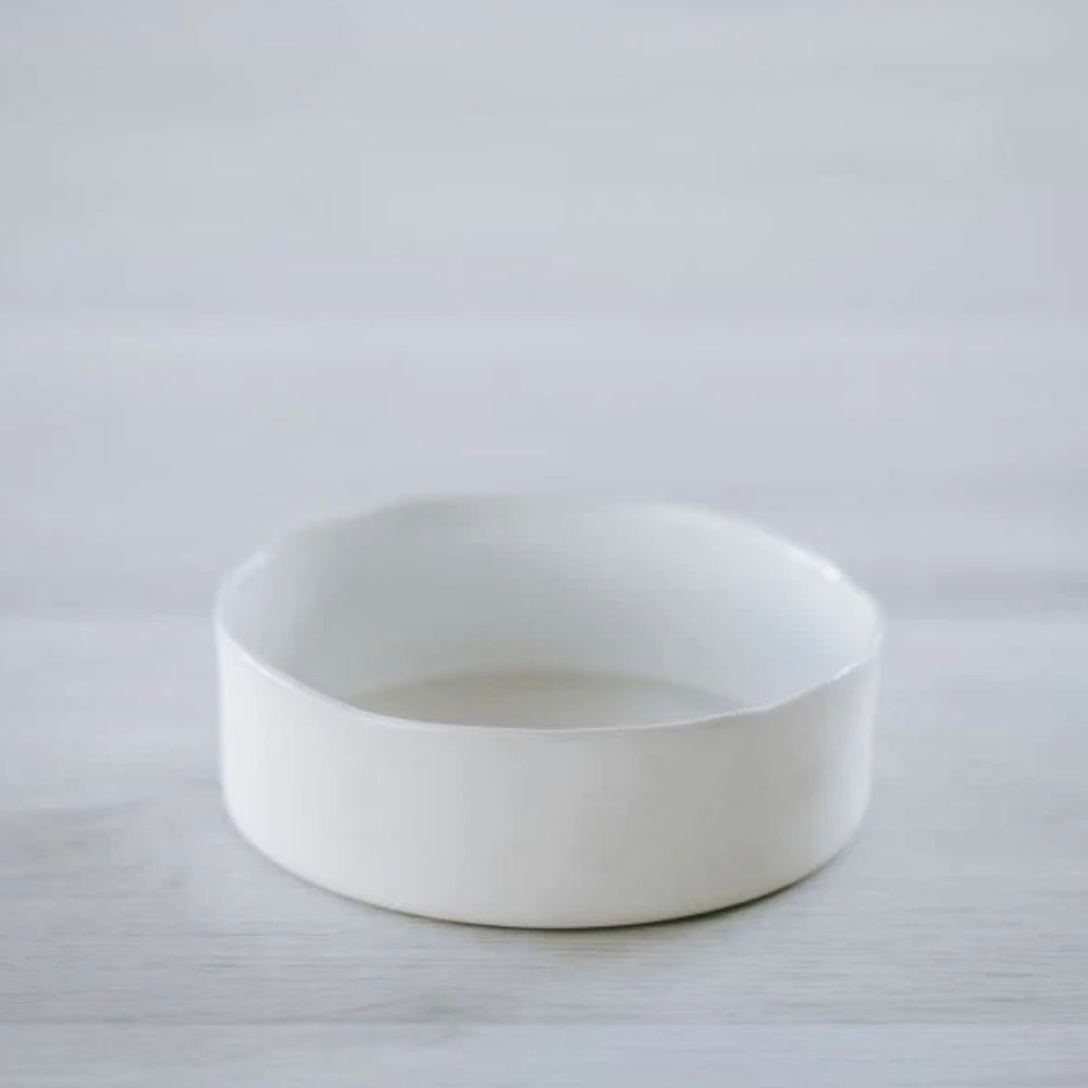 Vue Bowl - Flax White – The Kitchen Bench Cooma